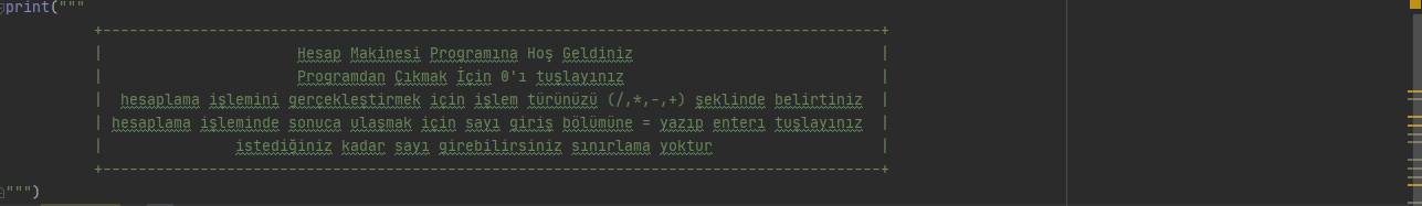 Python İle Hesap Makinesi Python İle Hesap Makinesi