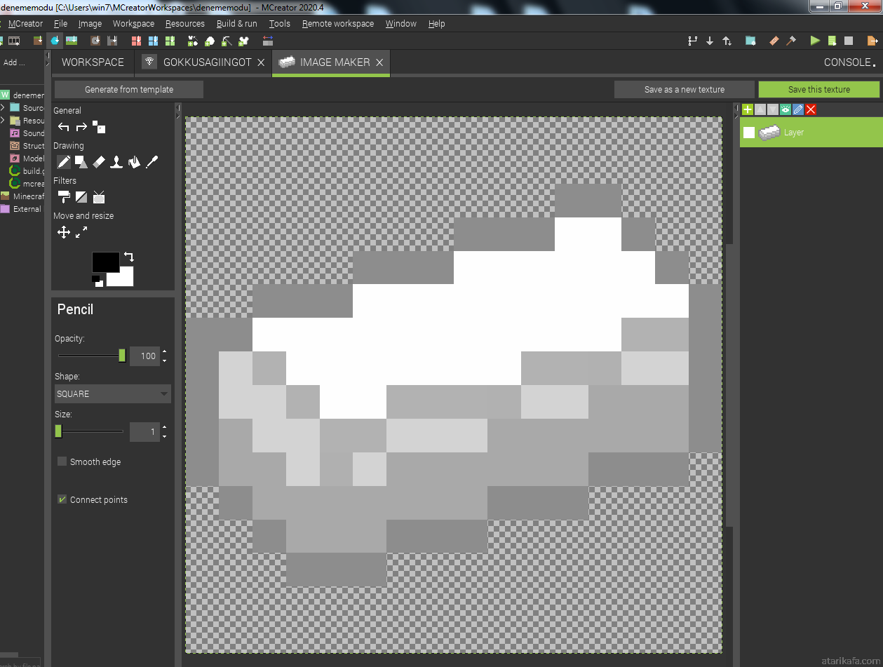 Mcreator Kullanımı #1