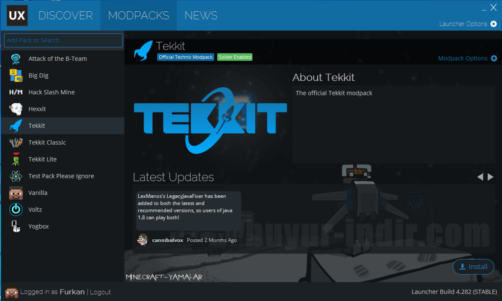 AtariKafa – Minecraft Harita, Mod ve Mod Paketleri