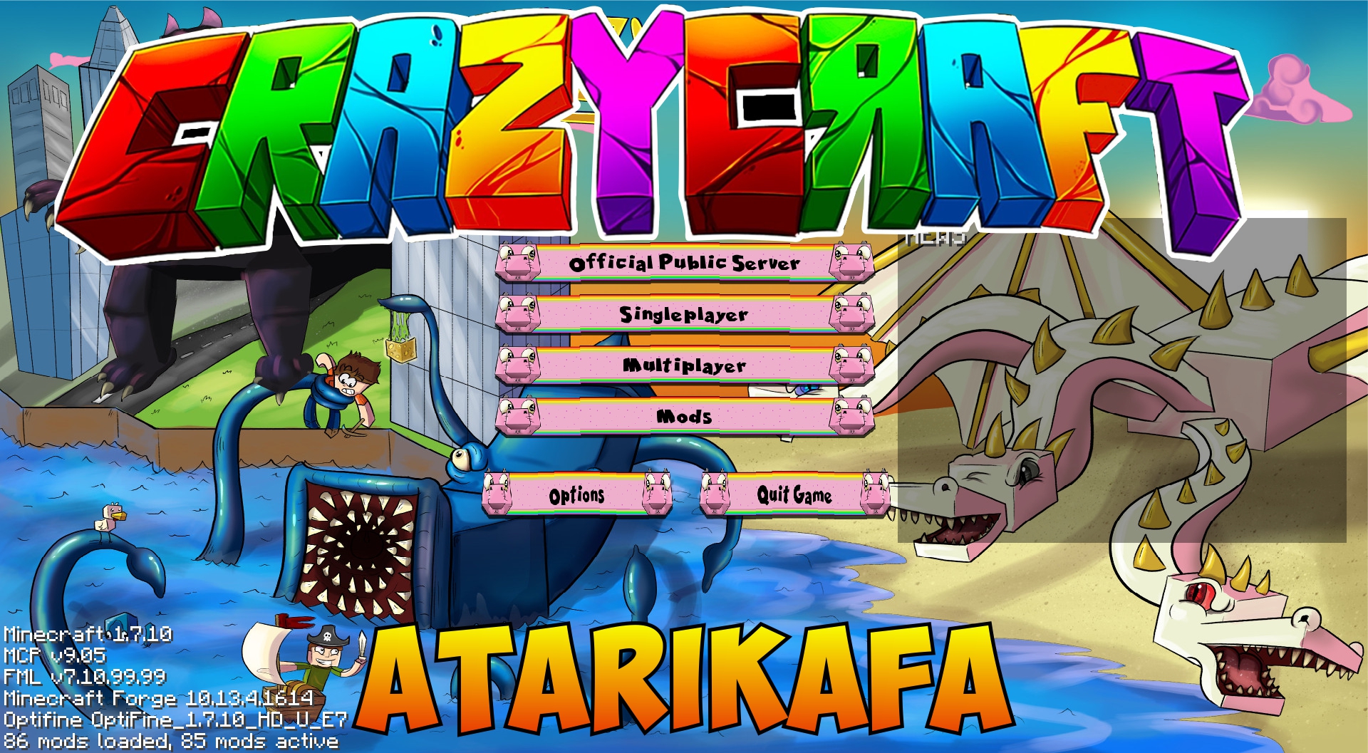 AtariKafa – Minecraft Harita, Mod ve Mod Paketleri